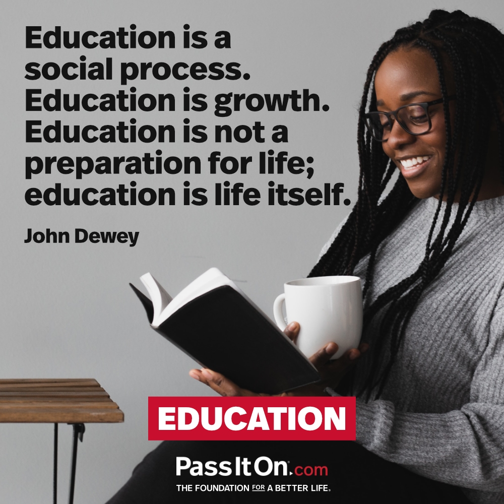 Welcome to PassItOn.com | The Foundation for a Better Life